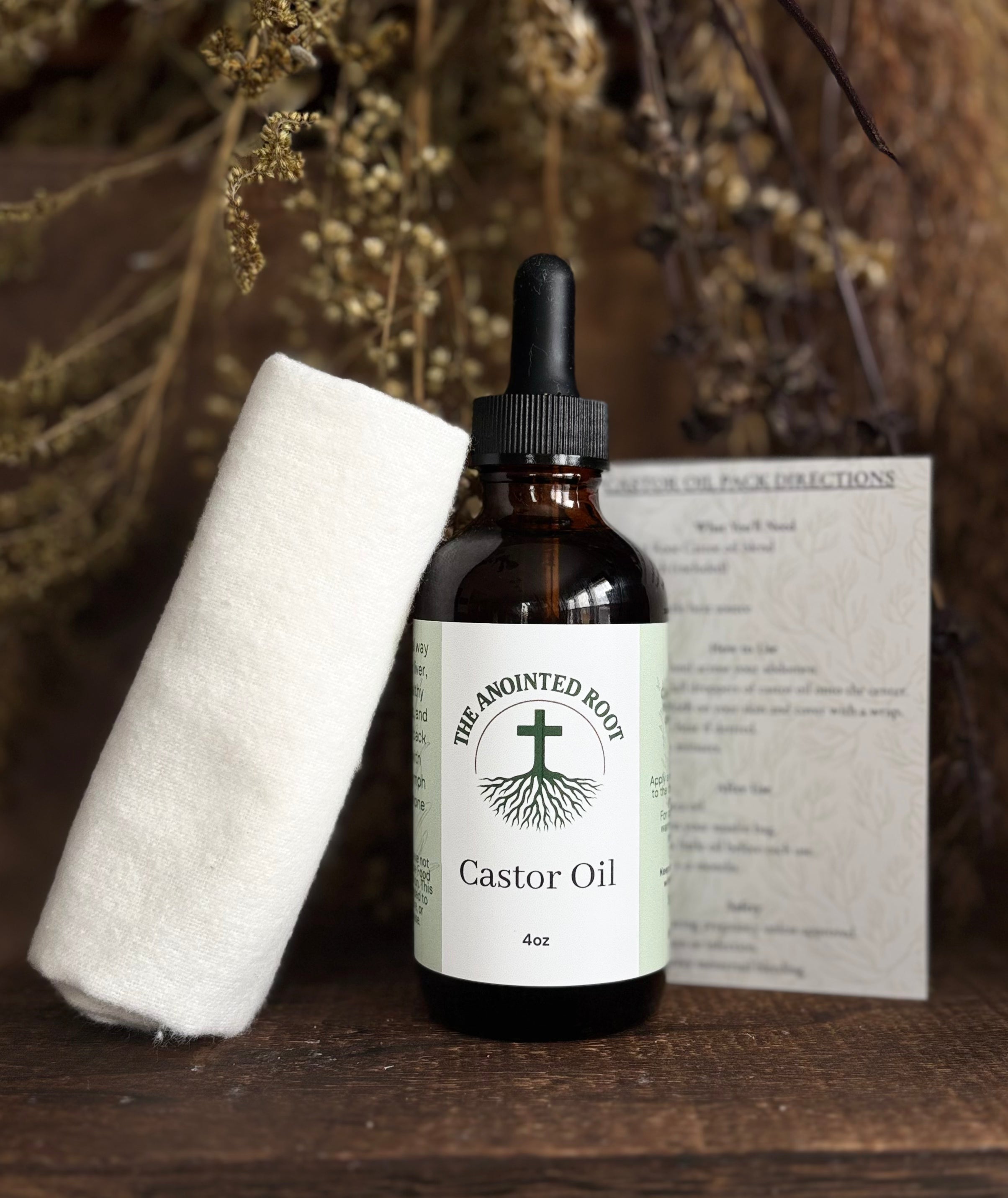 Castor Oil Pack Kit – The Anointed Root